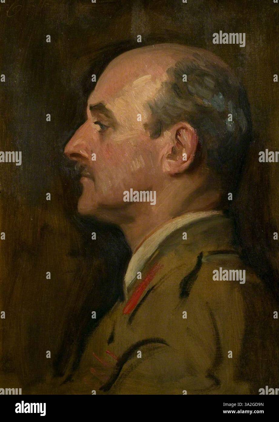 This sketch by John Singer Sargent depicts Field Marshal Viscount ...
