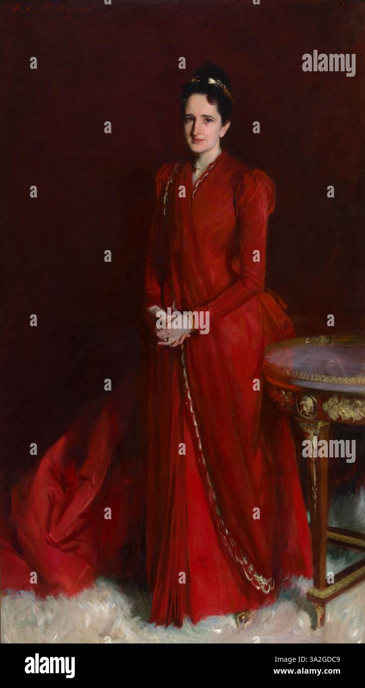 *Margaret Louisa Vanderbilt, Mrs. Elliott Fitch Shepard* by John Singer ...