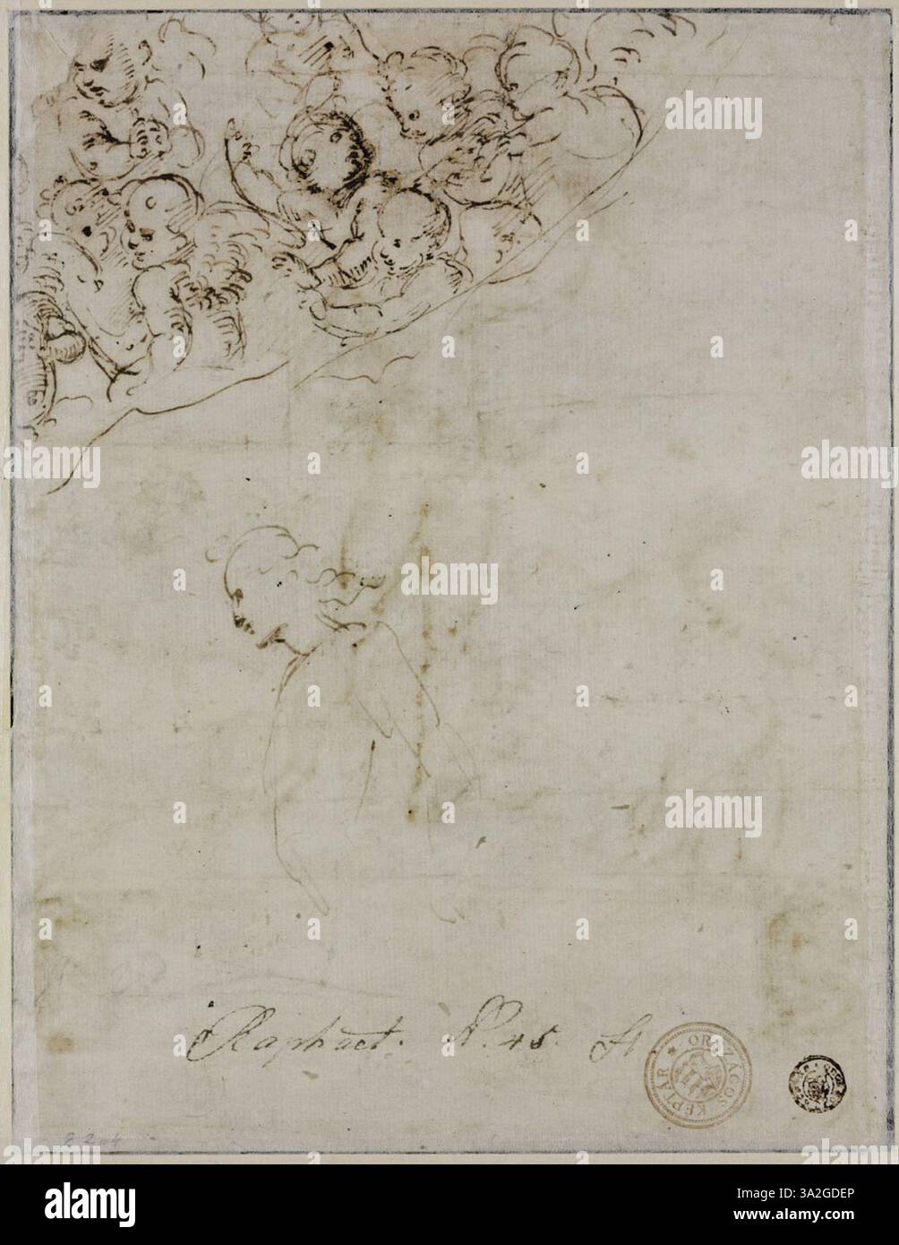 Raphael’s sketches for the Disputa, a masterpiece of theological art ...