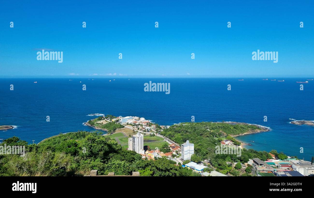 This mesmerizing image showcases a breathtaking coastal cityscape with ...