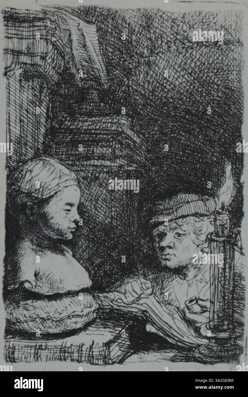 'White and Boon B130-II' reveals Rembrandt’s skill in bringing out the ...