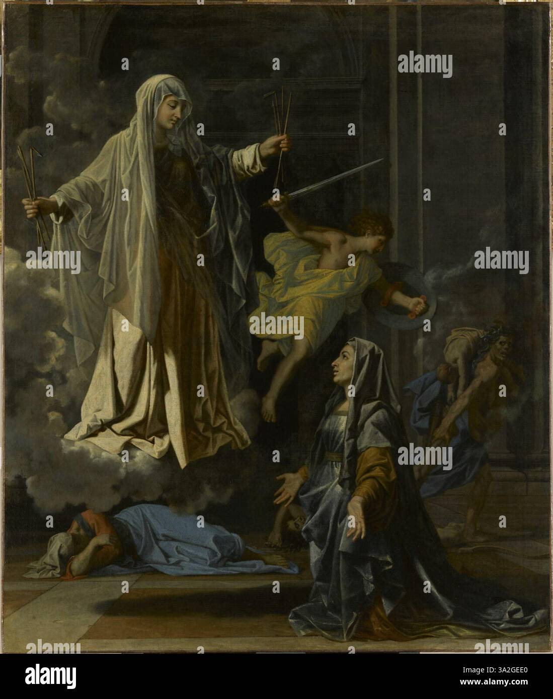 La vision de sainte francoise romaine hi-res stock photography and ...