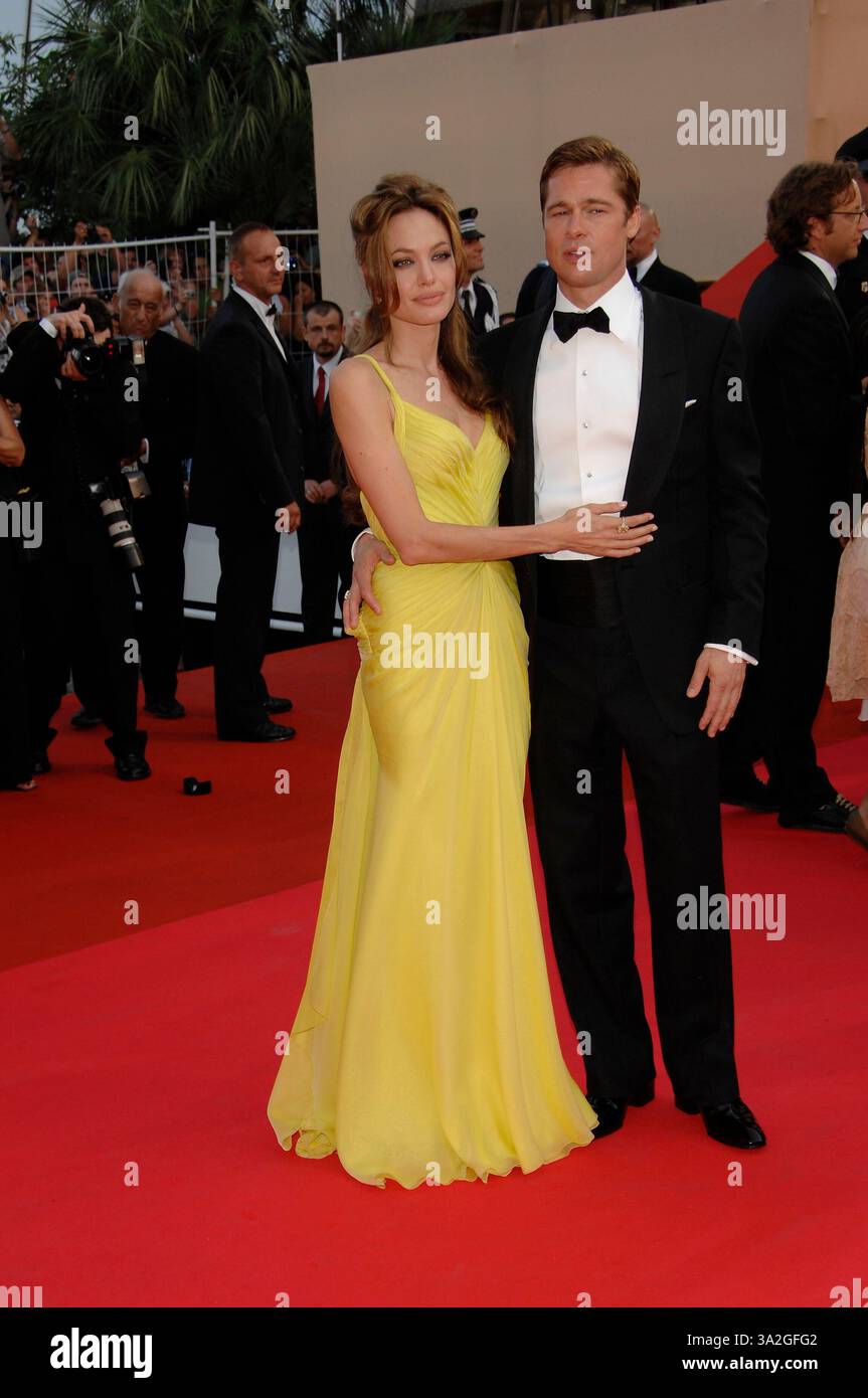 ANGELINA JOLIE & BRAD PITT."Ocean's Thirteen" premiere at the 60th ...