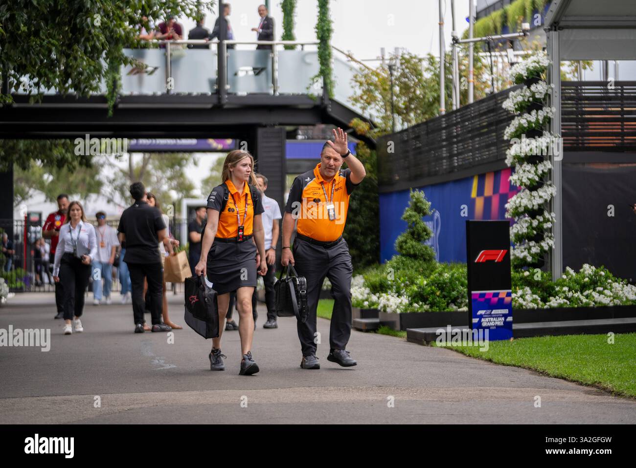 ZAK BROWN, CEO of McLaren during the FORMULA 1 LOUIS VUITTON AUSTRALIAN ...
