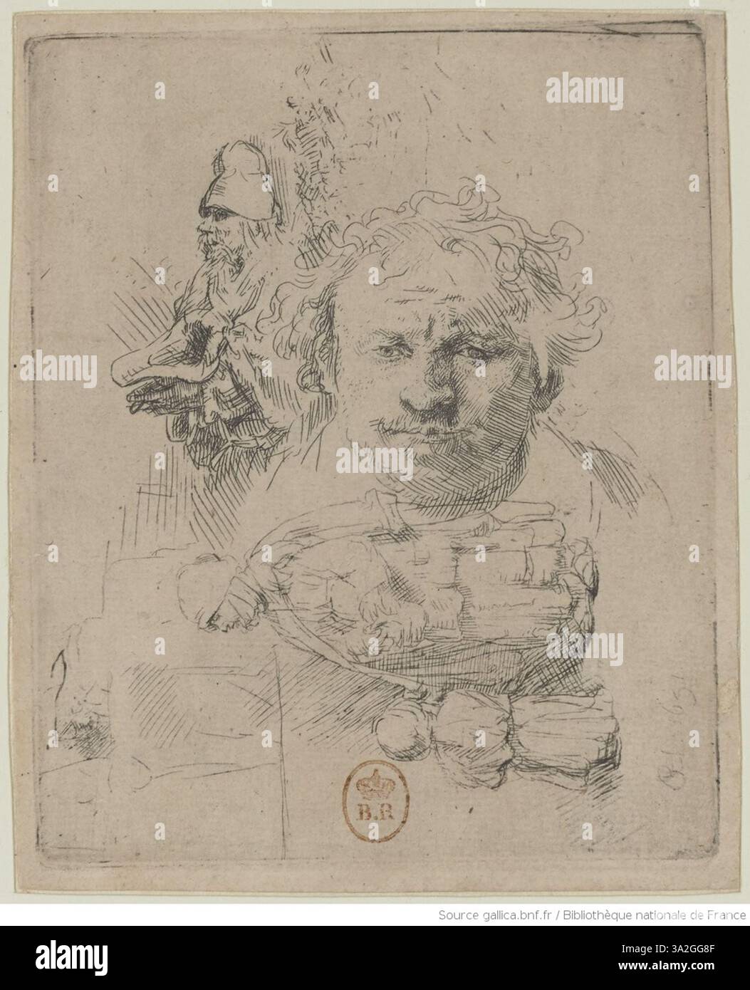 This portrait reflects Rembrandt's signature style with his effective ...