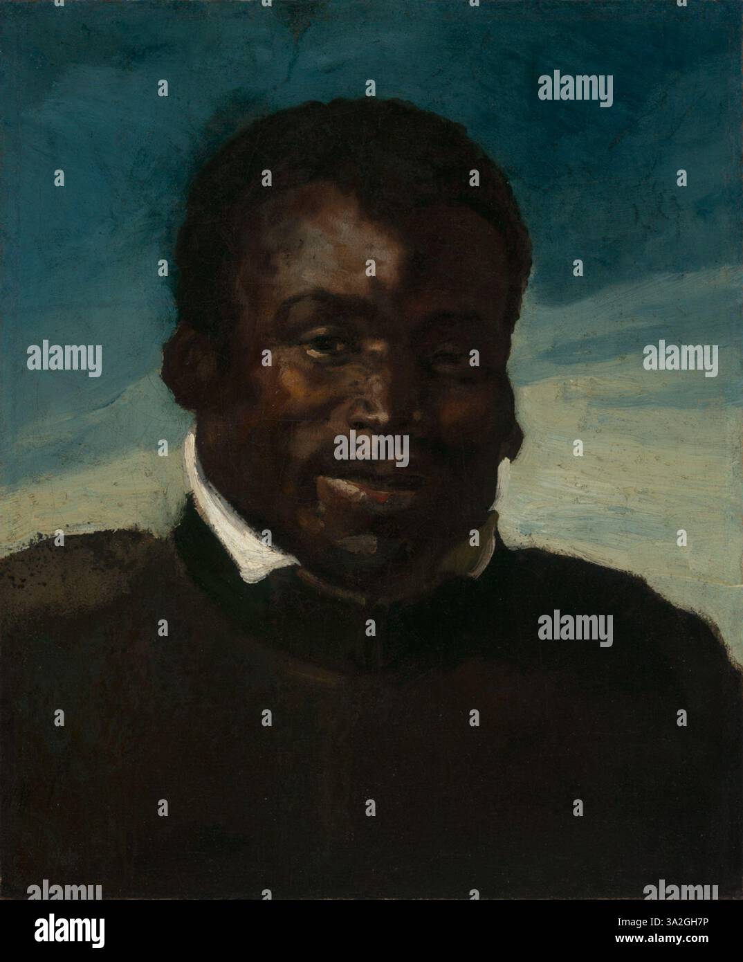 ‘Portrait of an African Man’ shows a man from Africa, painted with ...
