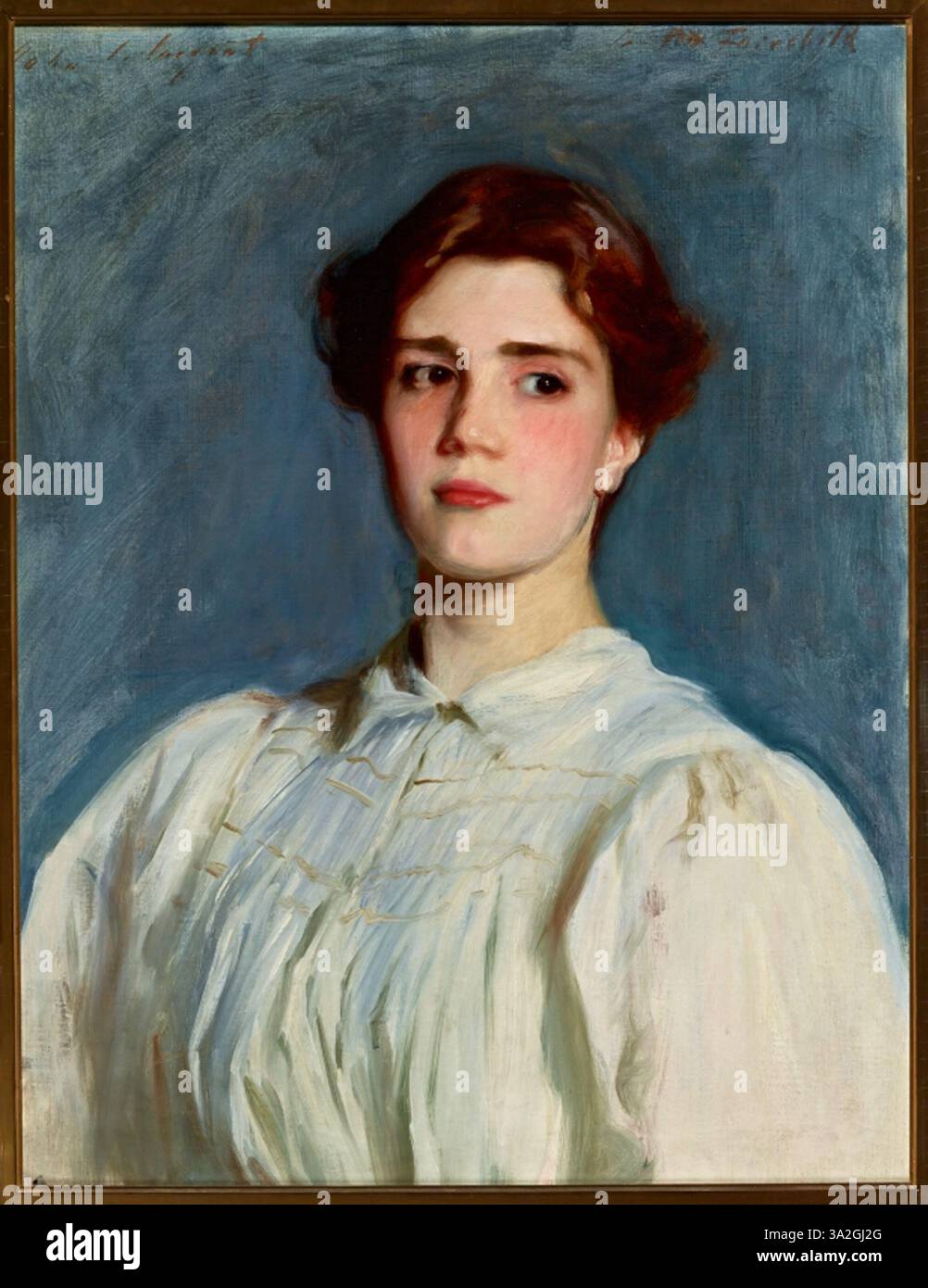 John Singer Sargent’s portrait of Sally Fairchild, painted between 1884 ...