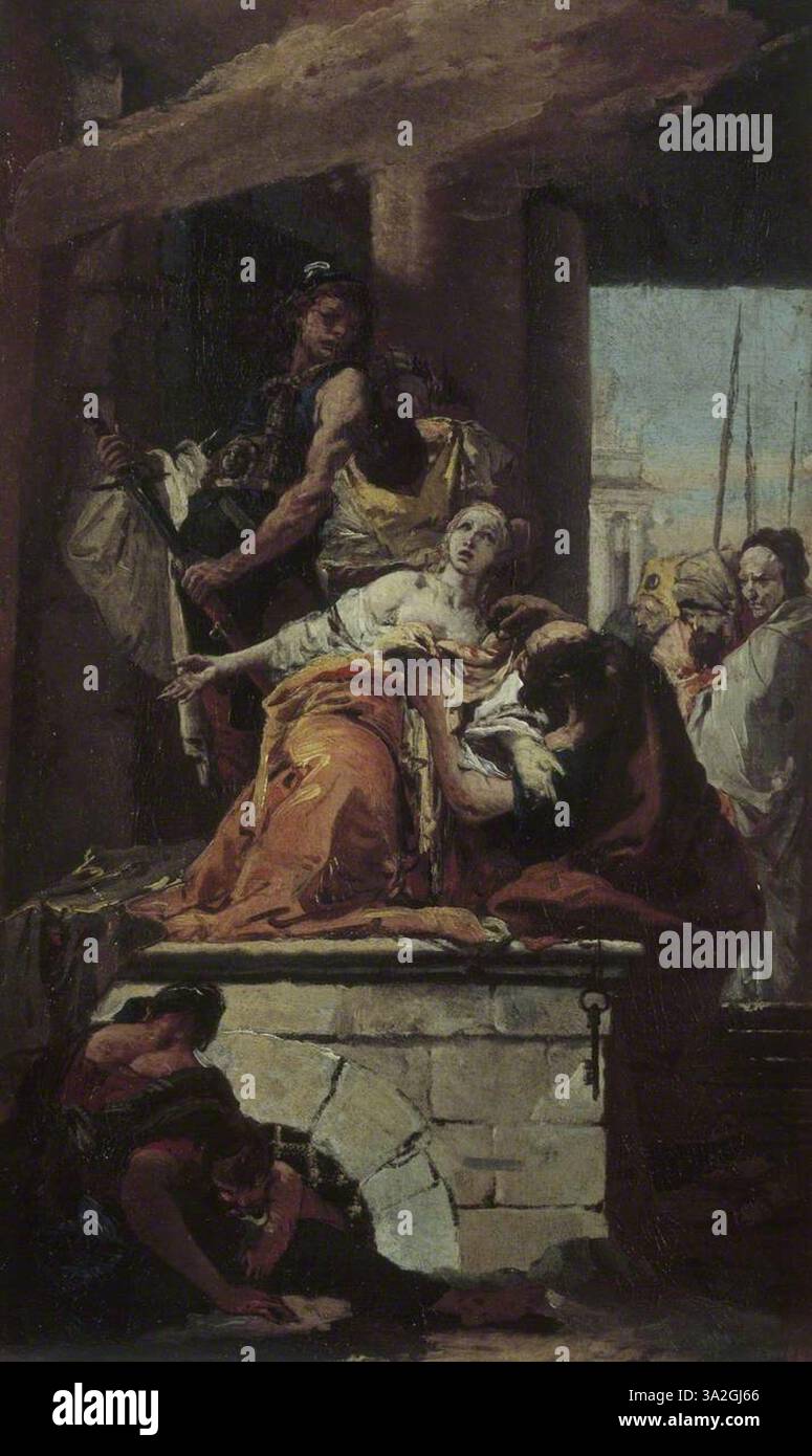 Giovanni Battista Tiepolo’s 'Martyrdom of Saint Agatha' depicts the ...