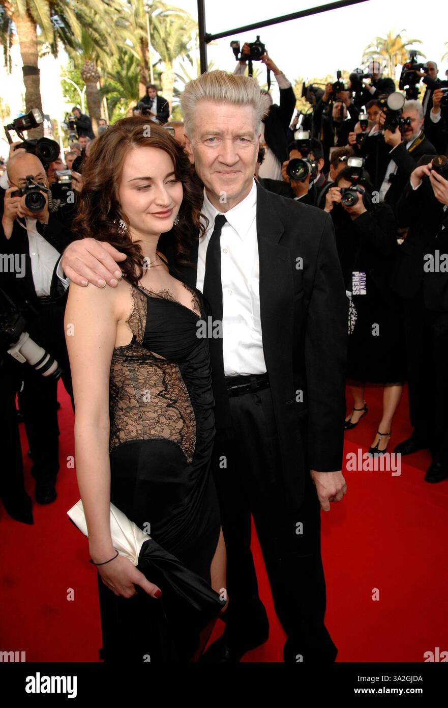 DAVID LYNCH & GUEST"My Blueberry Nights" at 60th International Cannes ...