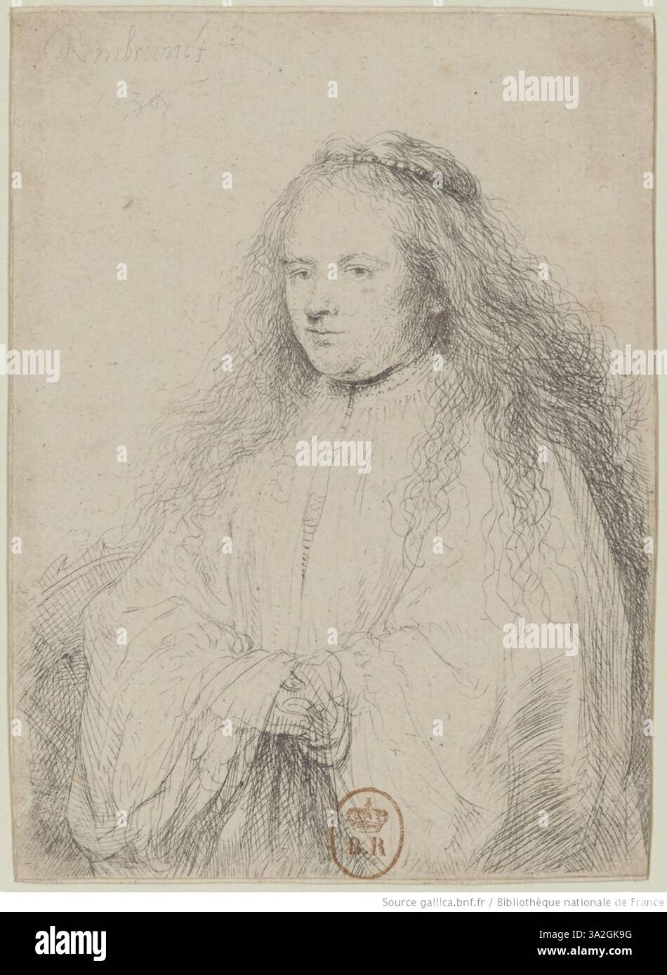 A moody, atmospheric portrait characterized by subtle lighting and deep ...