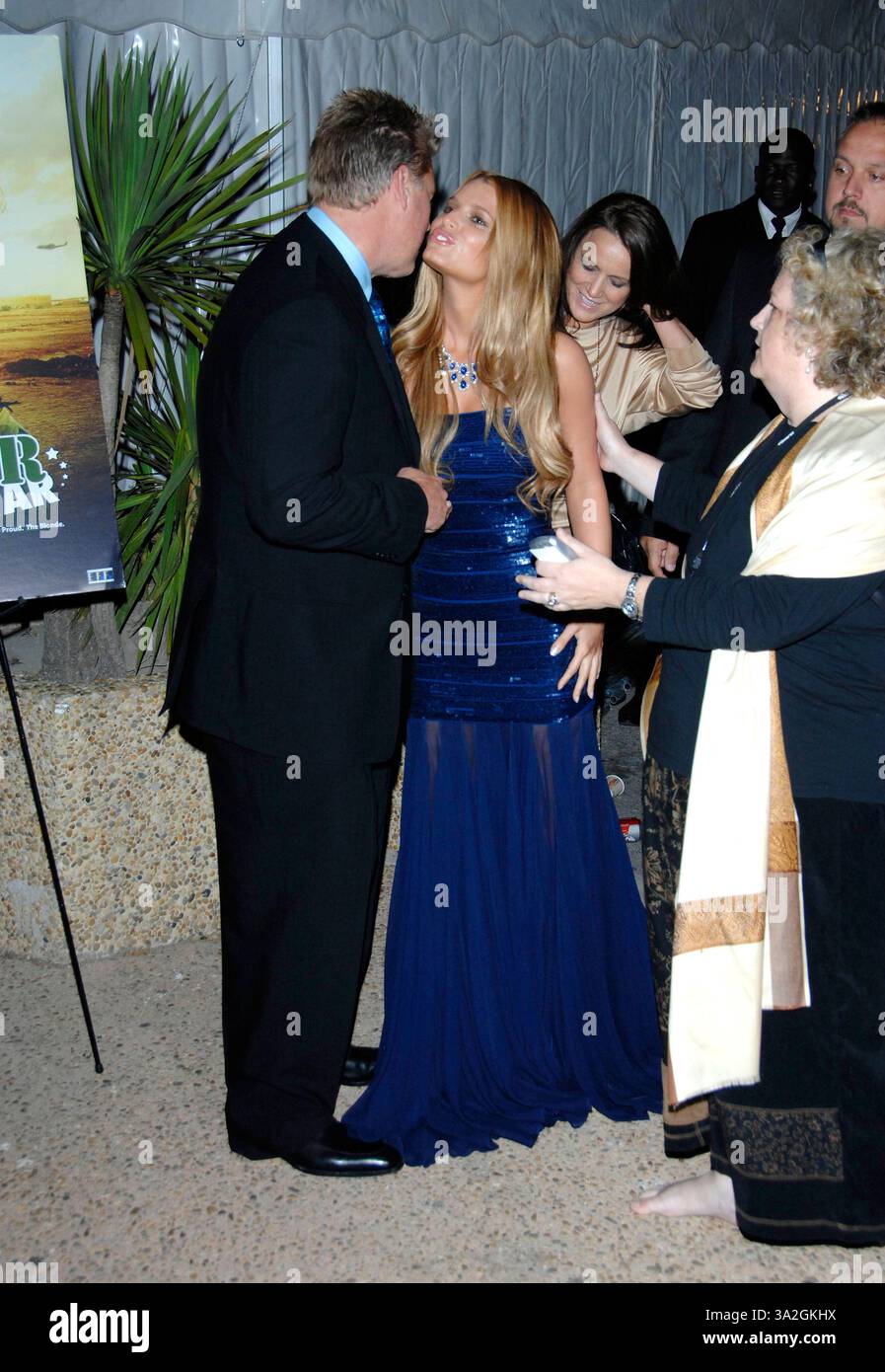 JOE SIMPSON & JESSICA SIMPSON."Major Moviestar" Party on the Budweiser ...