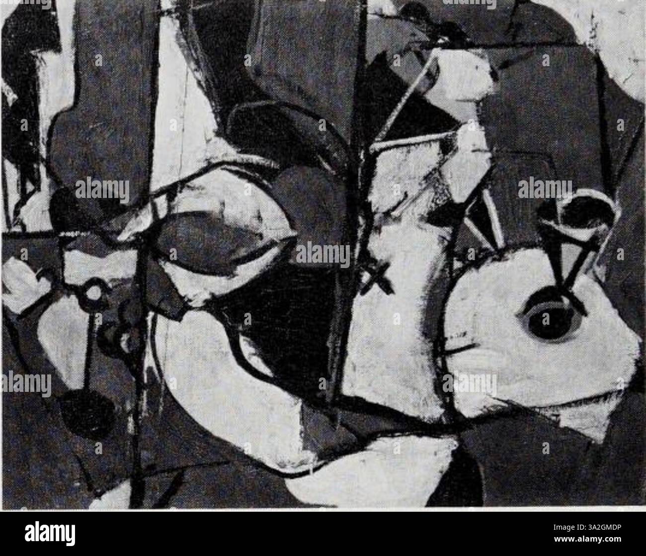 Arshile Gorky’s work combines organic shapes with intense colors ...