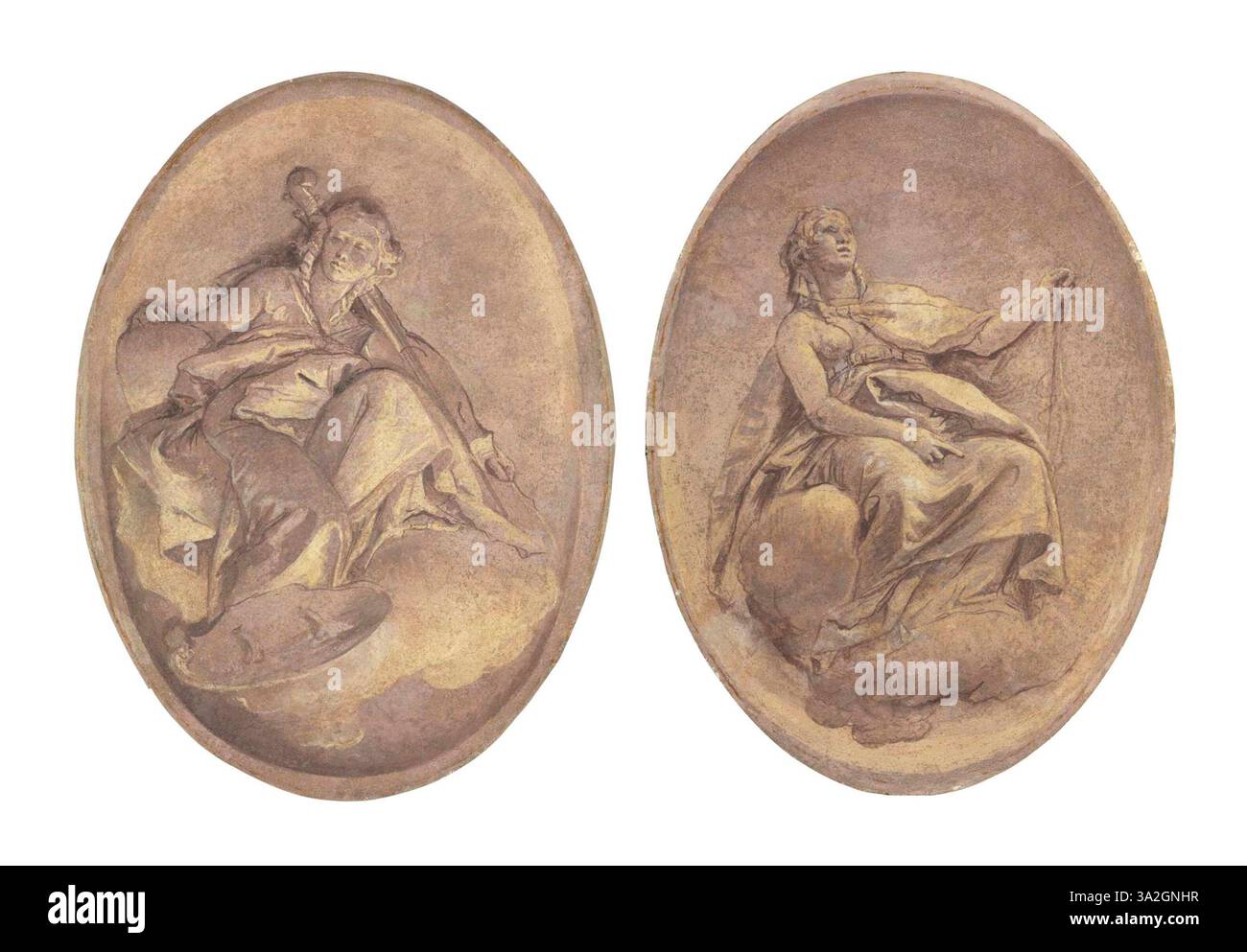 Giovanni Battista Tiepolo’s allegorical works 'An Allegorical Female ...