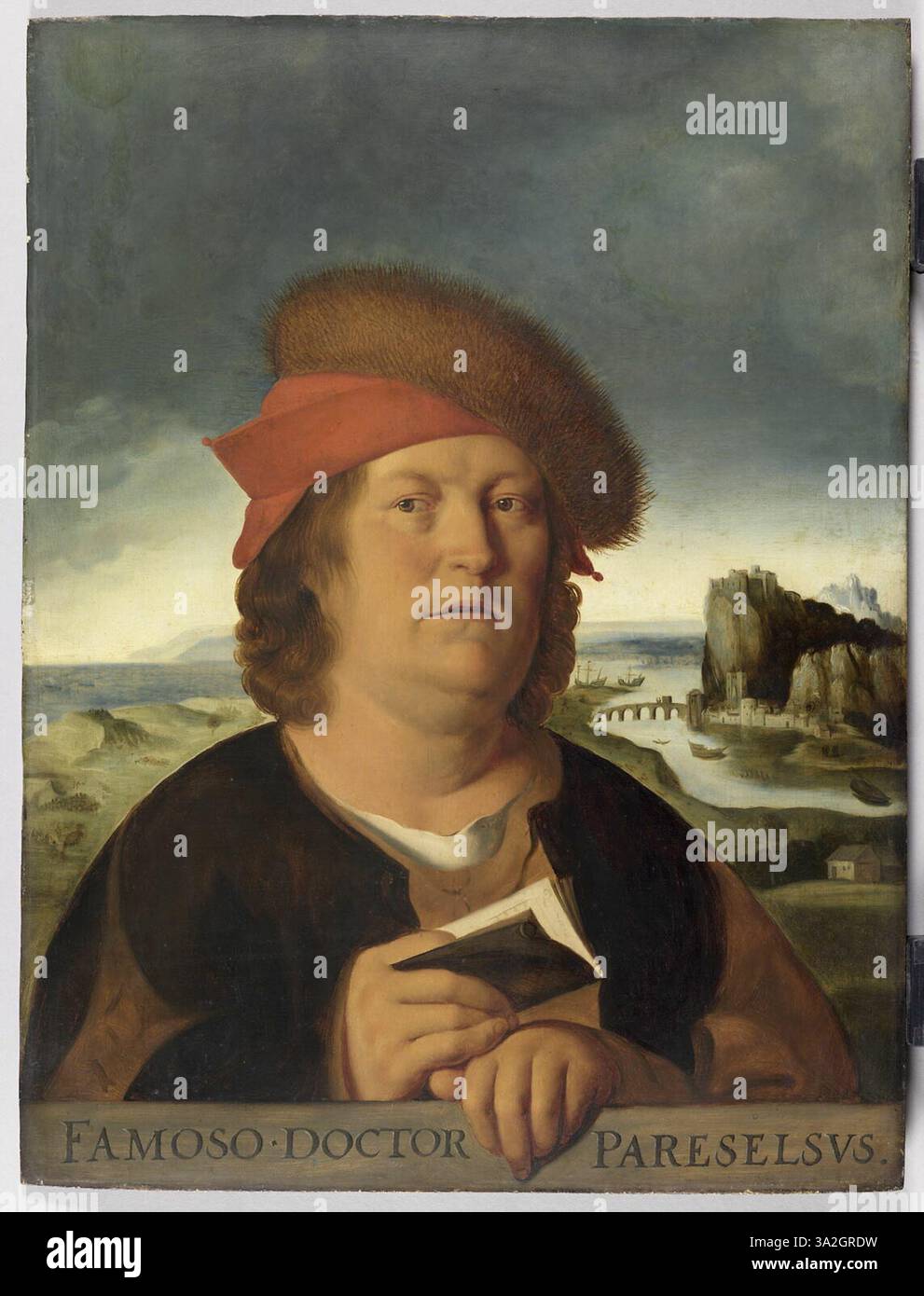 This portrait by Quinten Metsys, thought to depict the physician ...