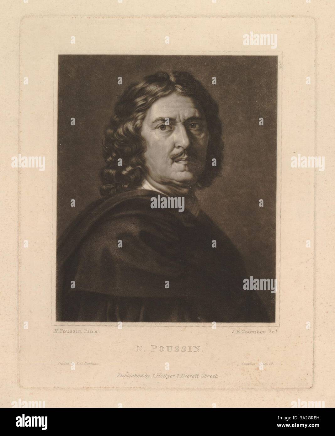 Joseph Epenetus Coombs’ engraving, based on Poussin’s work, depicts a ... Joseph Epenetus Coombs’ engraving, based on Poussin’s work, depicts a ...