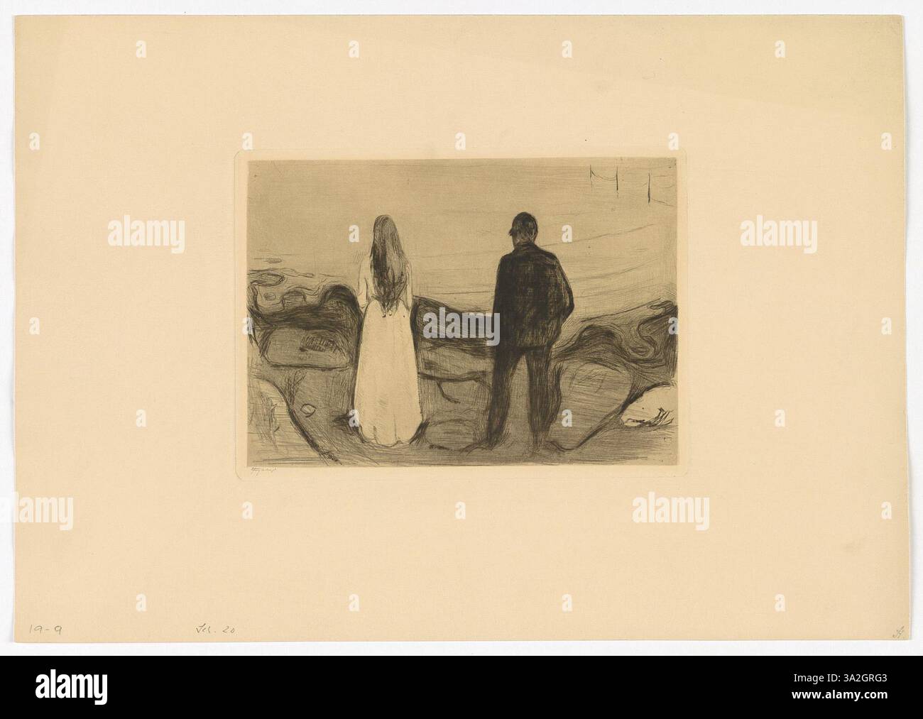 Munch’s 'Two Human Beings. The Lonely Ones' captures two isolated ...