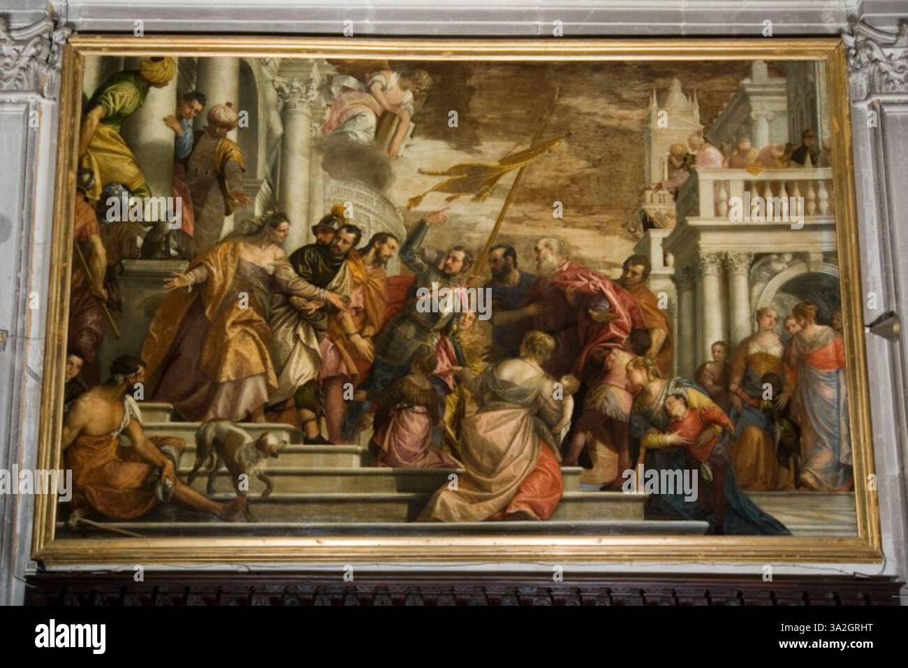 I santi Marco e Marcellino condotti al martirio by Paolo Veronese ...