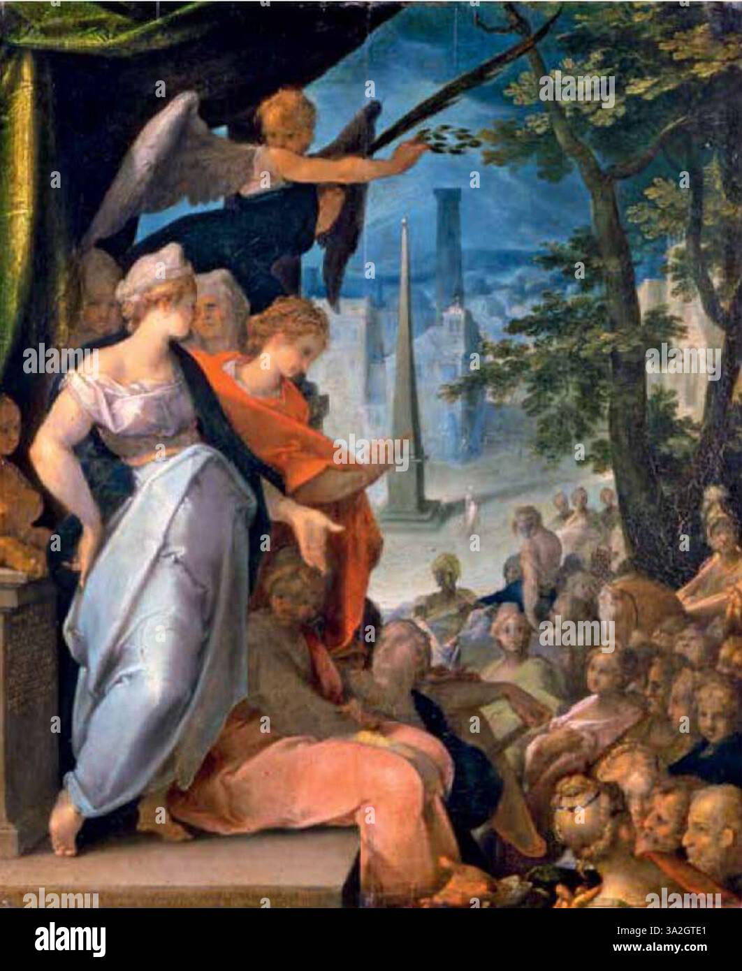 Bartholomeus Spranger’s work highlights mythological figures with ...