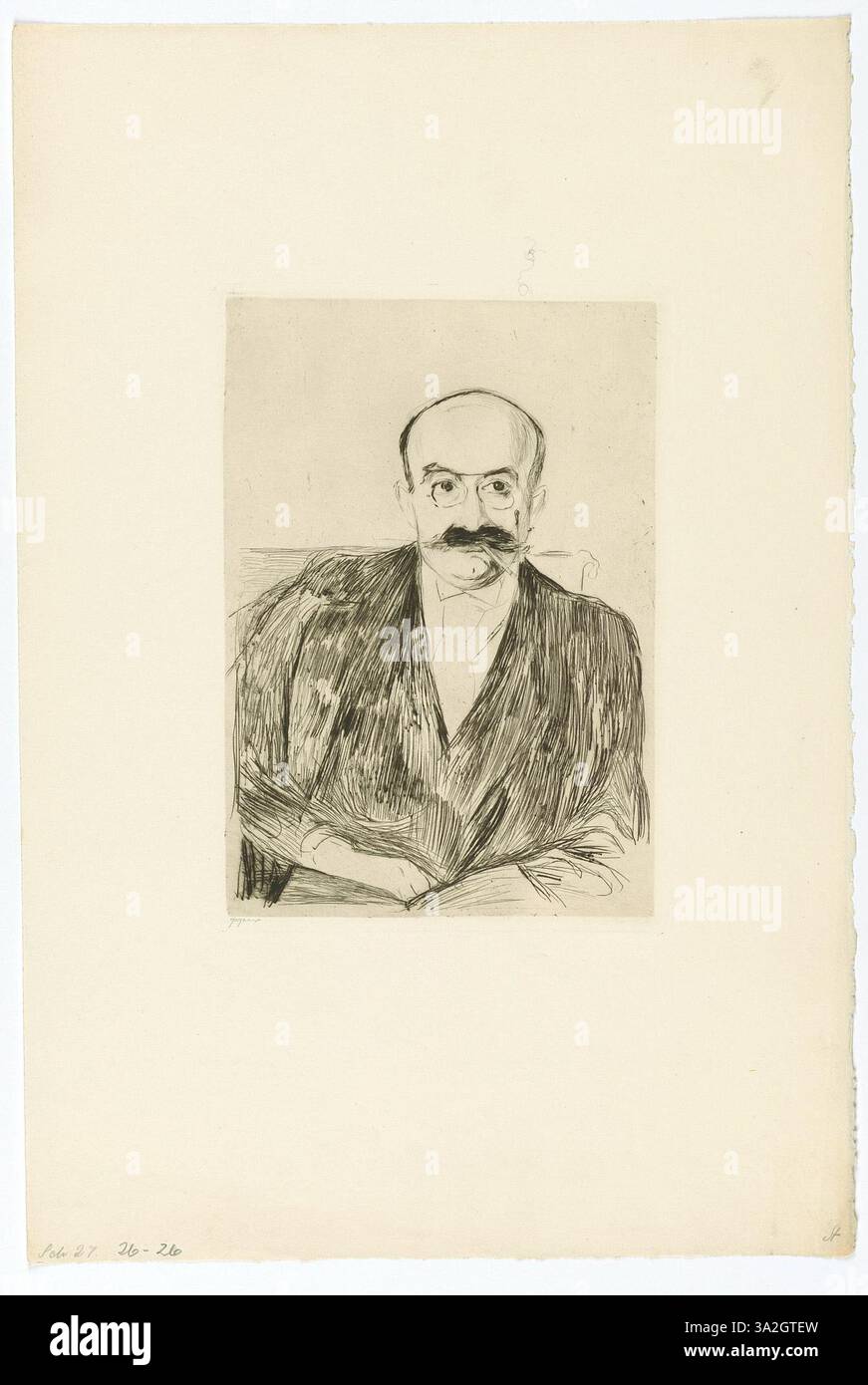This portrayal of Dr. Max Asch by Edvard Munch focuses on the physician ...