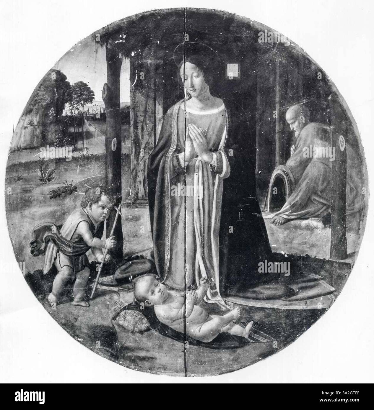 Cosimo Rosselli’s 'Madonna con Bambino e angeli' portrays the Virgin ...