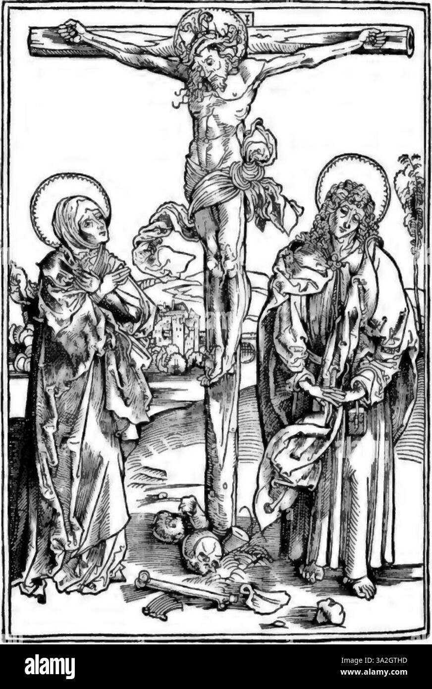 This engraving by Dürer highlights his technical skill, using precise ...