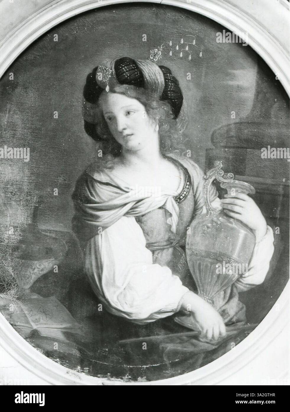 A version of Guercino's 'Circé,' this piece demonstrates the artist's ...