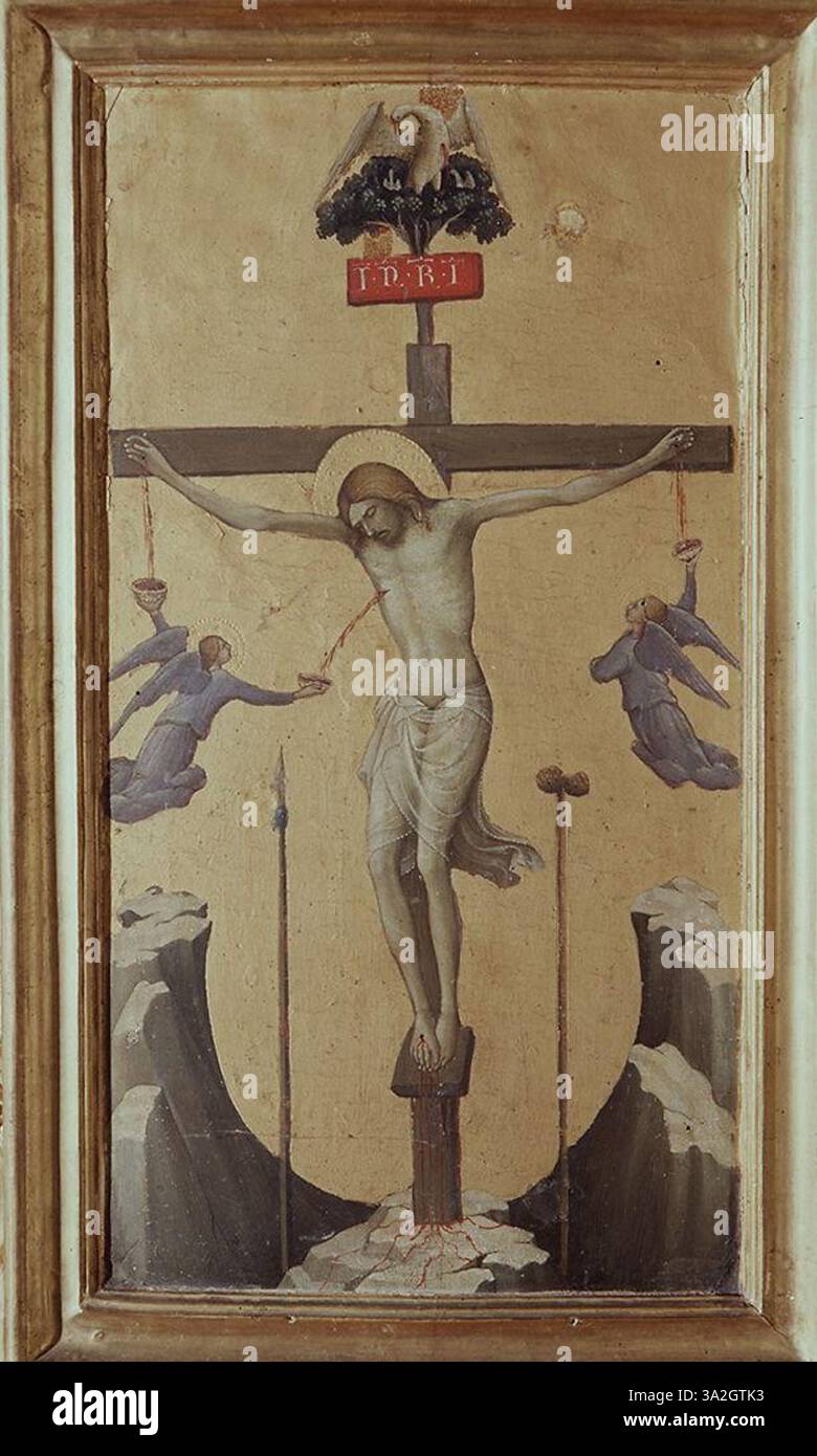 Lorenzo Monaco’s 'Cristo Crocifisso' (Crucified Christ) at the Galleria ...