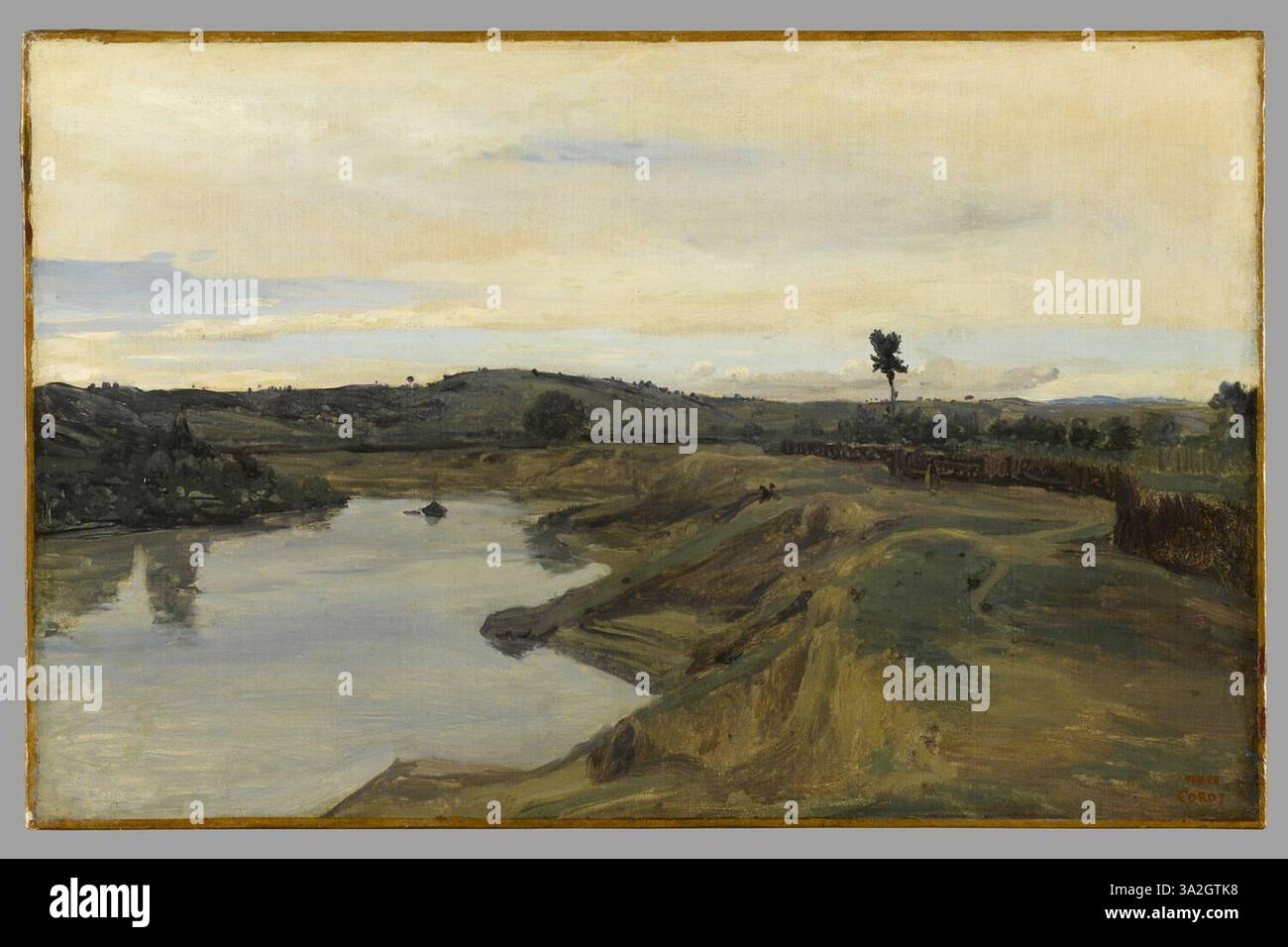 'La Promenade du Poussin' depicts the Roman countryside, drawing ...