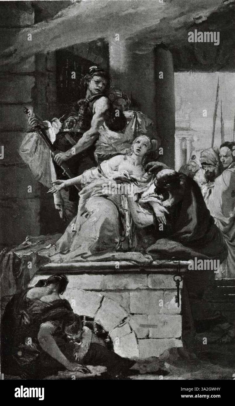 Tiepolo's 'Martyrdom of Saint Agatha' depicts the Christian saint in a ...