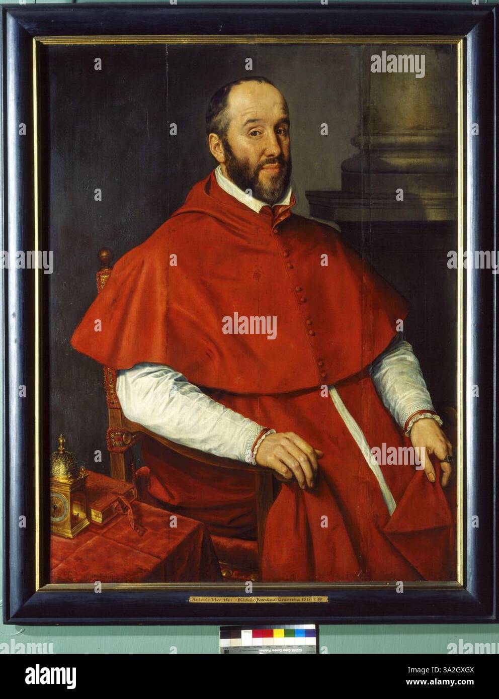 Willem Key's portrait of Antoine Perrenot de Granvelle, painted in the ...