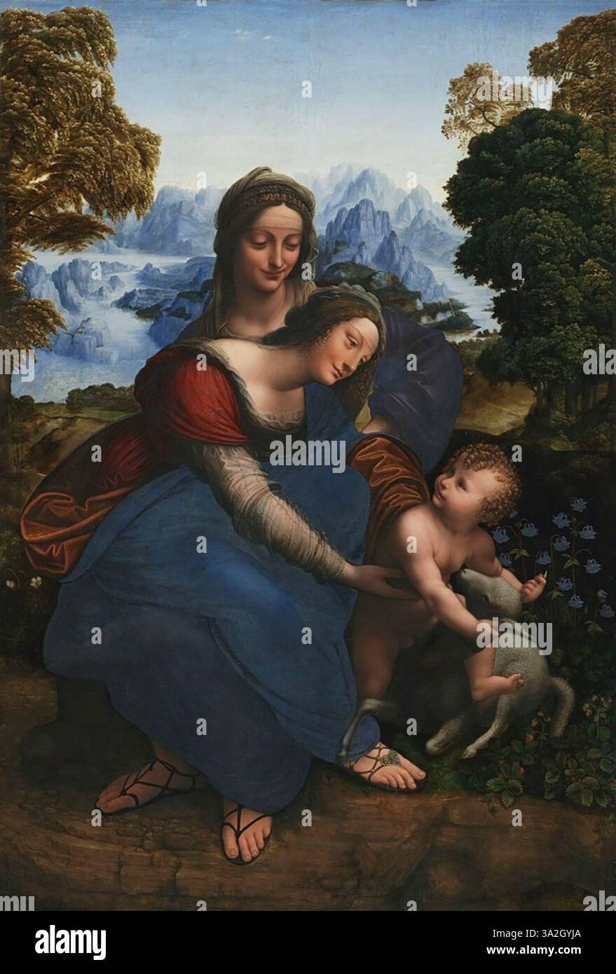 This work, created by the Leonardo da Vinci workshop between 1508 and ...