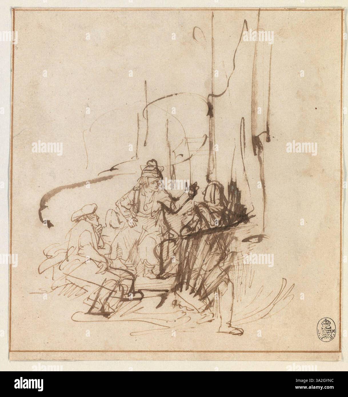 Ferdinand Bol’s painting depicts the biblical story of Joseph ...