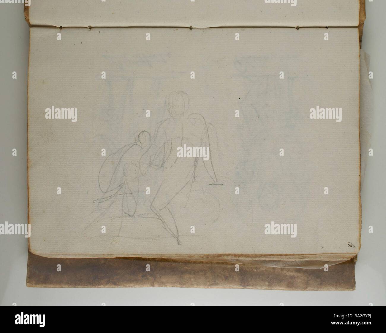 This Thorvaldsen sculpture represents the human body with precise ...