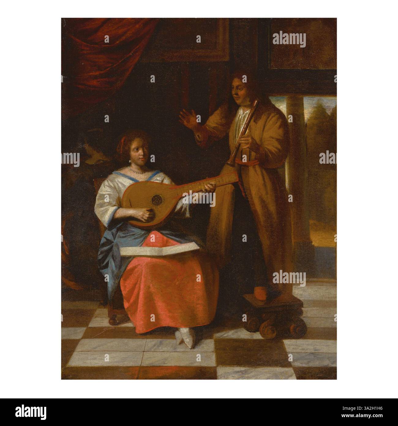 Serene interior scene Cut Out Stock Images & Pictures - Alamy