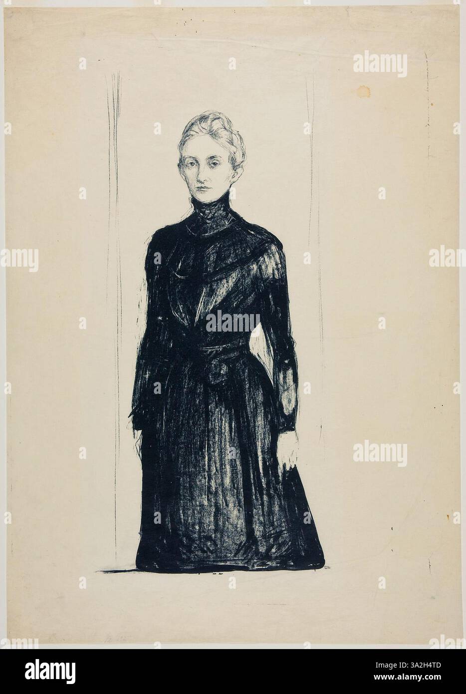 In 'Mrs. Marie Linde', Munch captures the quiet strength of a woman’s ...