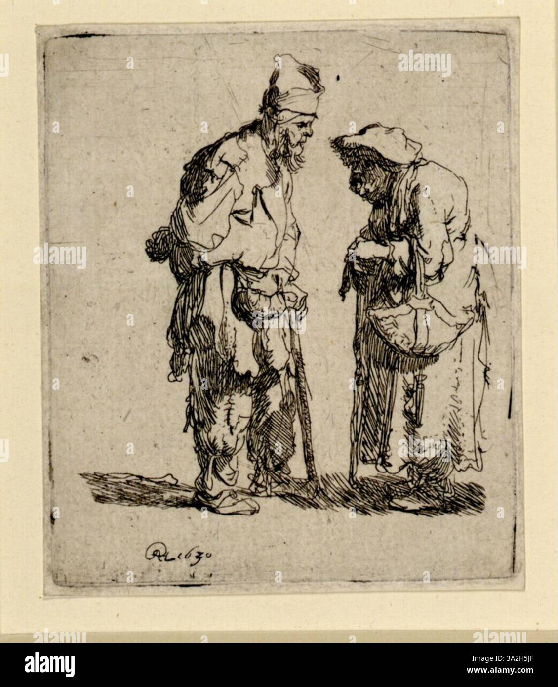 In this painting, Rembrandt employs his signature technique of ...