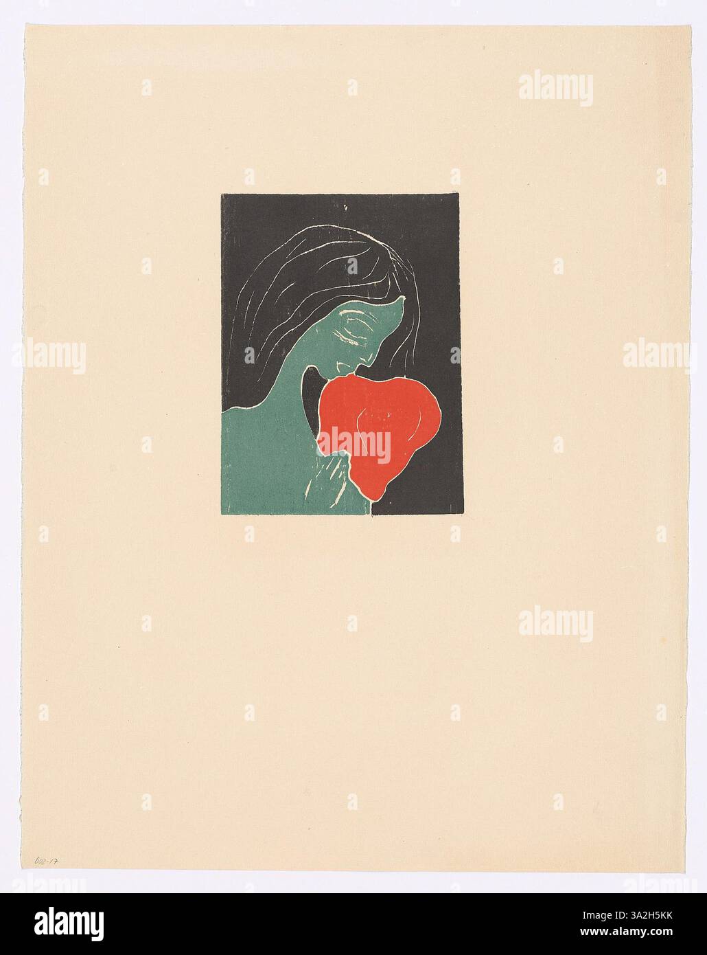 Munch’s depiction of the heart emphasizes emotional rawness through ...