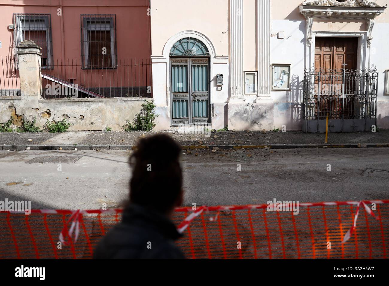Napoli, Italia. 13th Mar, 2025. Naples, 03-13-2025 earthquake in Campi ...