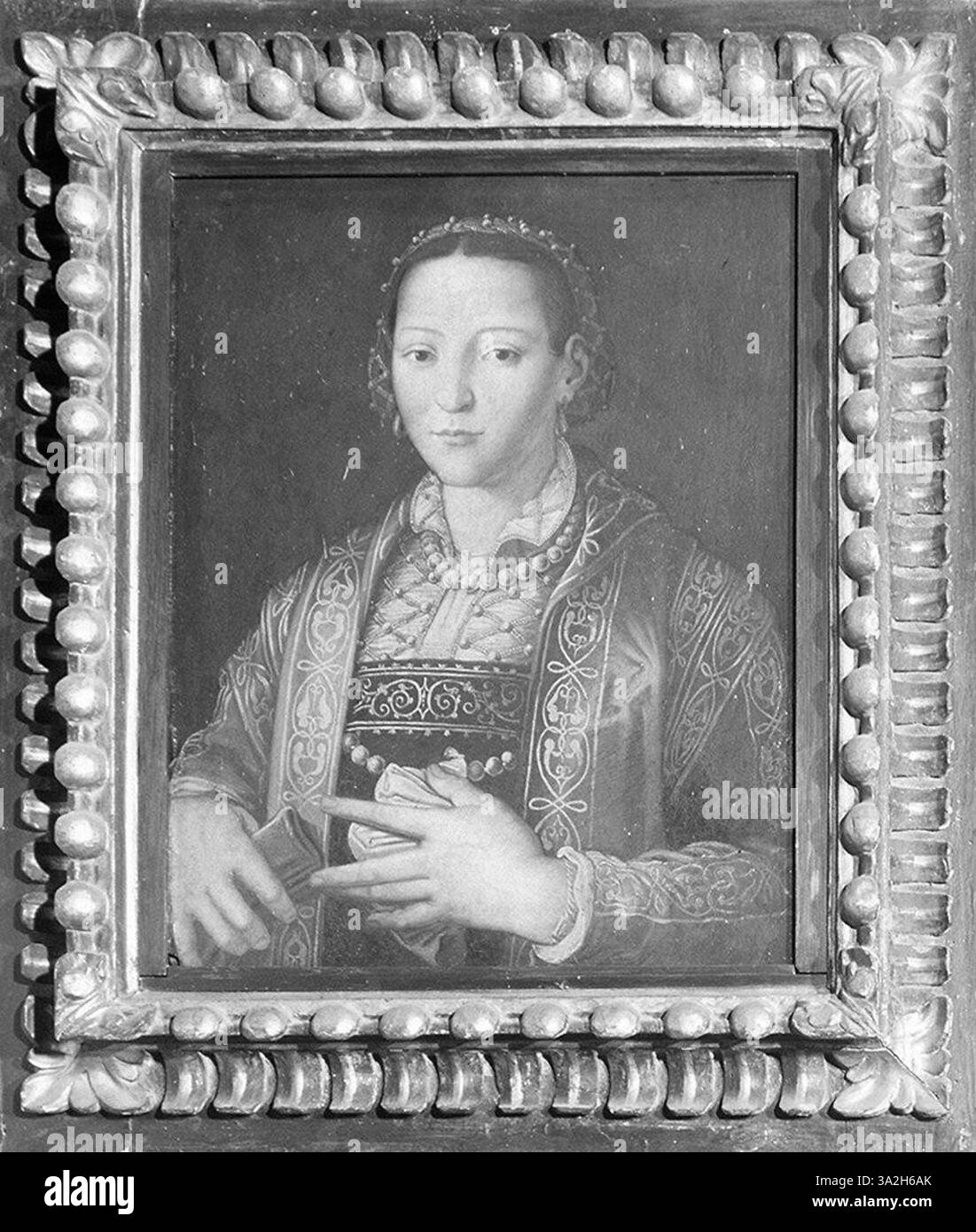 This portrait of Eleonora di Toledo, wife of Cosimo I de' Medici ...