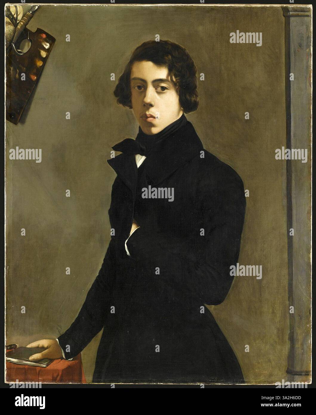 This early self-portrait by Théodore Chassériau captures the artist in ...