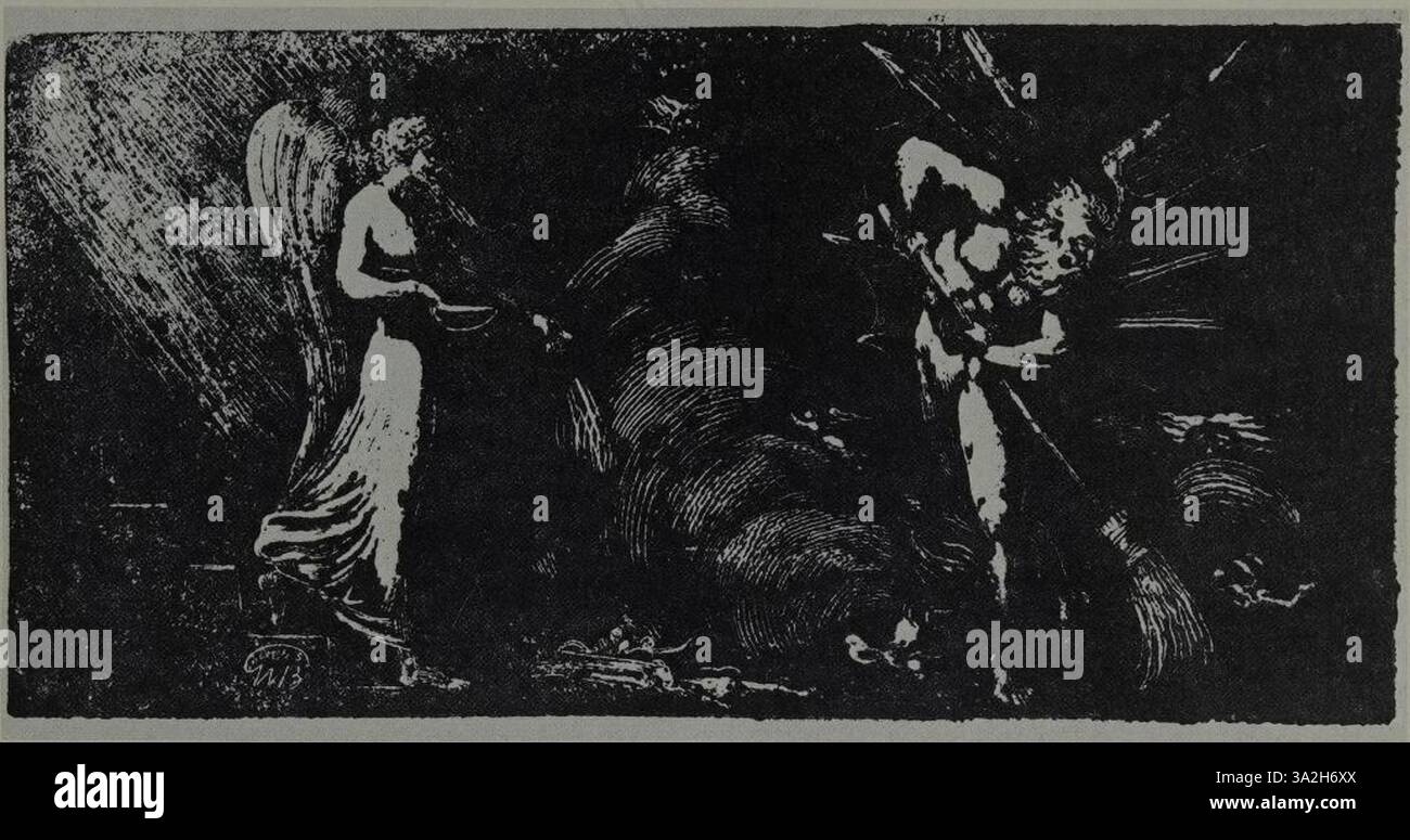 This work features William Blake’s symbolic and visionary style. Known ...