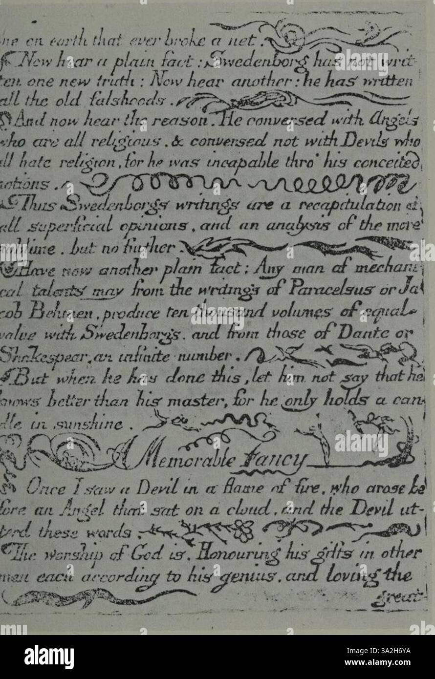 This work by William Blake highlights his use of mythological figures ...