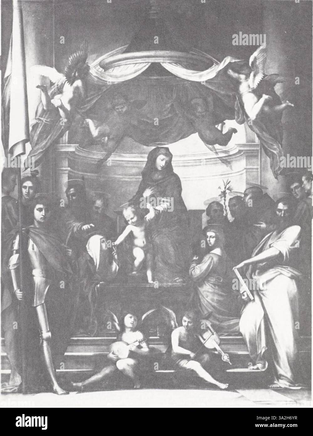 'Borgo, fig. 093' by Mariotto Albertinelli portrays a traditional Italian village, emphasizing ...