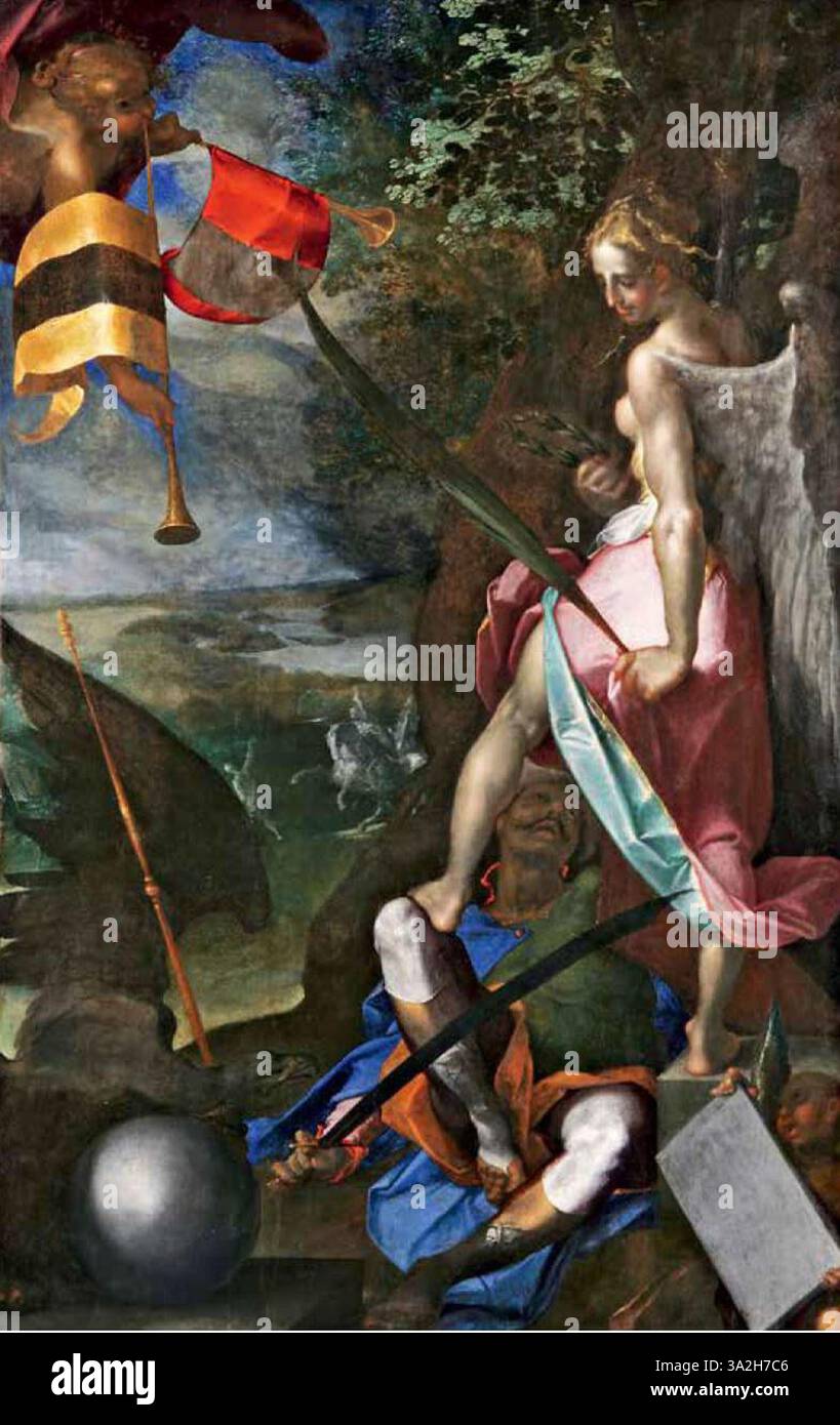 Bartholomeus Spranger’s painting integrates mythological subjects with ...