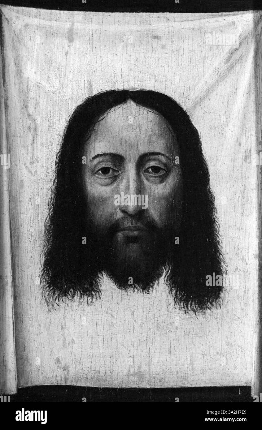 Gerard David's 'Holy Face,' depicting the Veil of St. Veronica ...