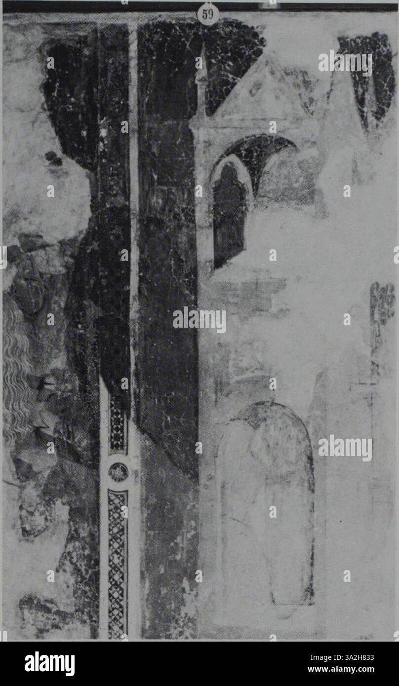 'Gibbs, pl. 085b' by Tommaso da Modena presents a religious narrative ...