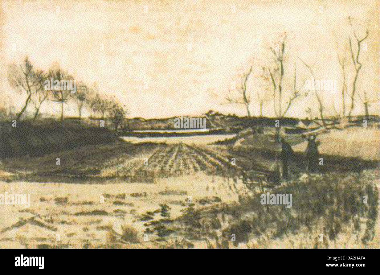 Van Gogh’s f 1037 demonstrates the use of expressive brushwork and ...