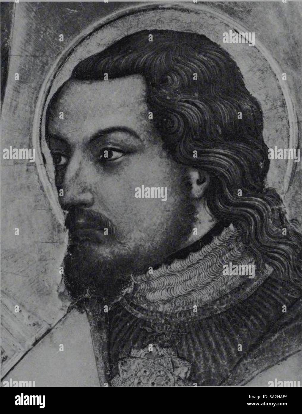 In this piece, Tomaso da Modena captures a religious scene with a focus ...