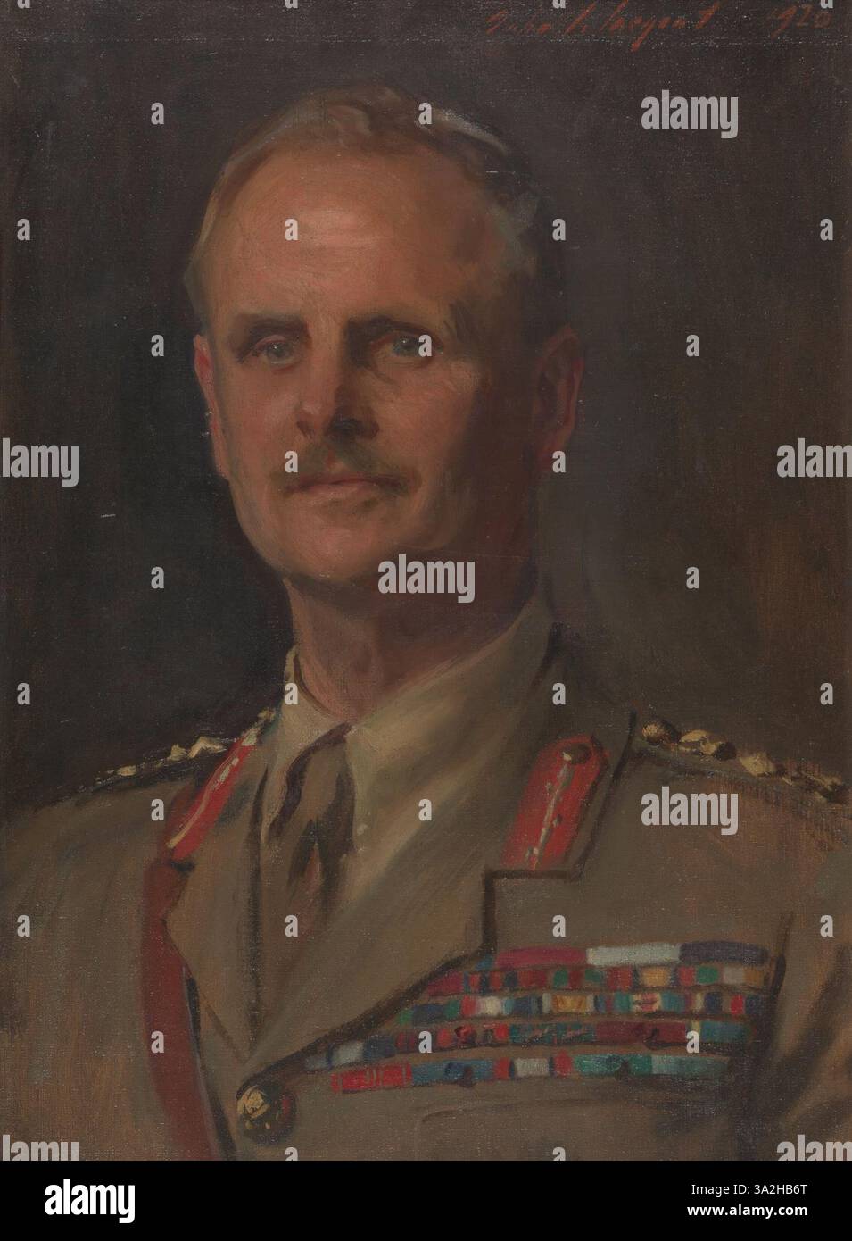 *General Sir William Birdwood* portrays the military leader in a ...