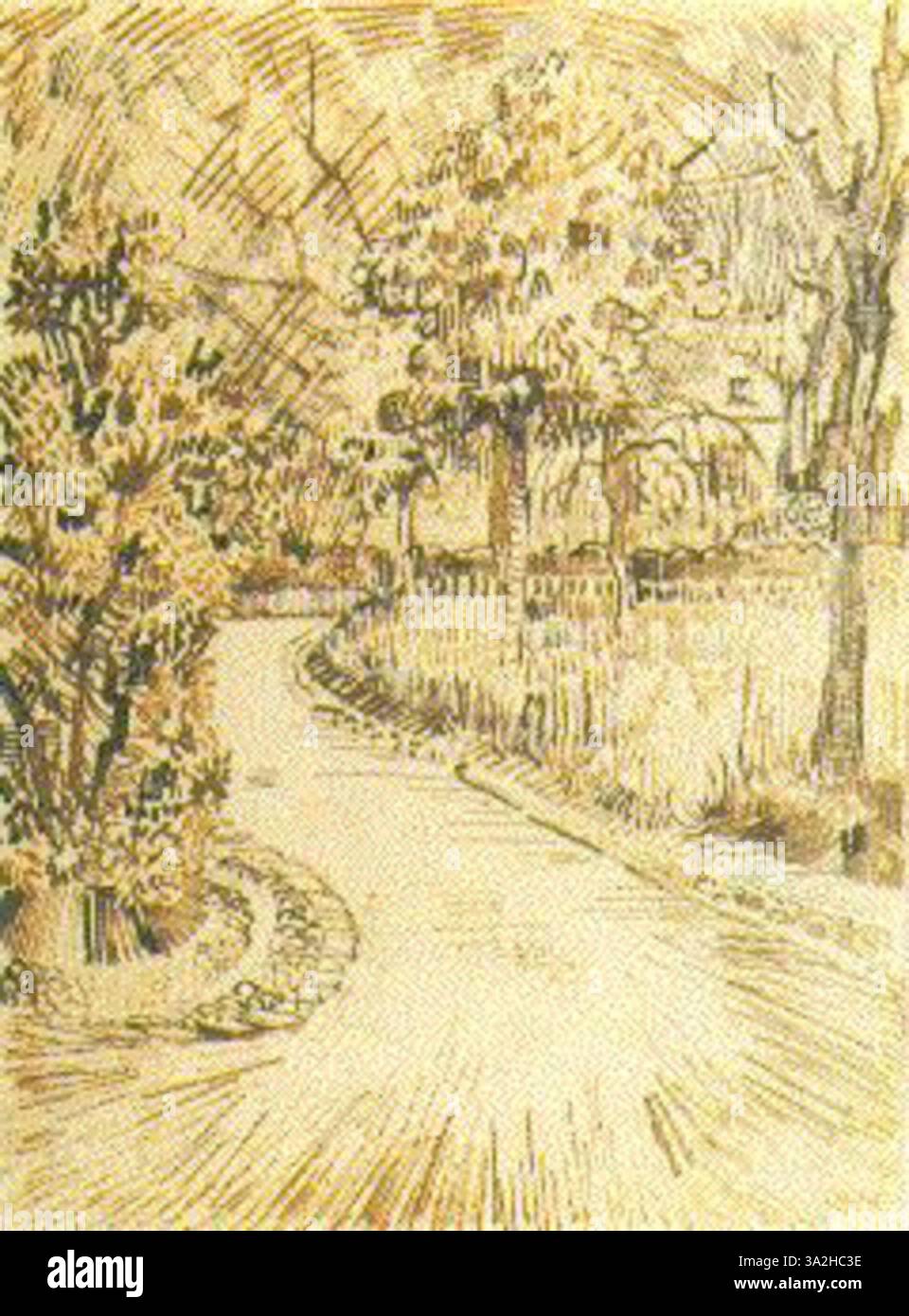 Van Gogh’s use of color and expressive brushstrokes in this piece ...